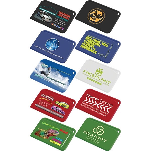 Credit Card Ice Scraper - Full Colour