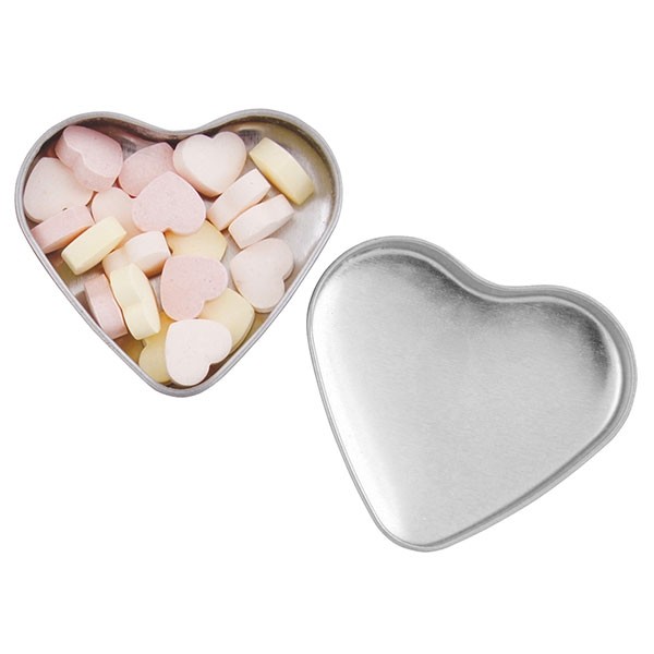Heart Tin With Heart Sweets
